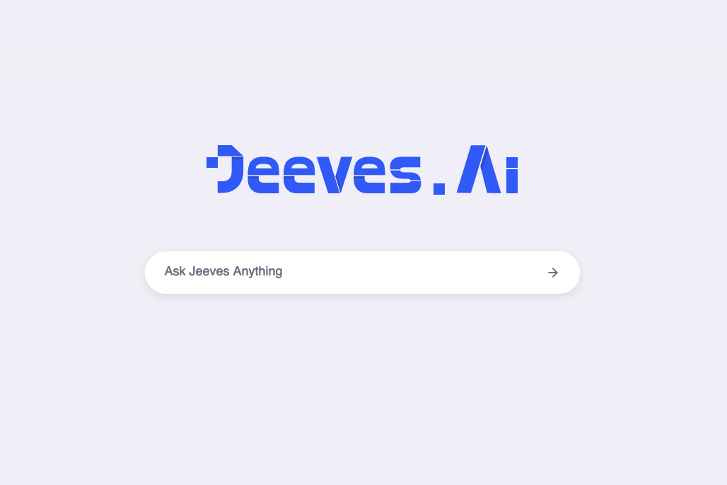 Jeeves.Ai - Your Ultimate Ai Chat Assistant Powered by GPT3 and GPT4
